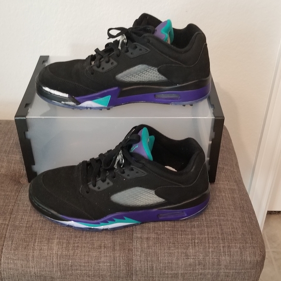 Jordan | Shoes | Jordan 5 Retro Low Golf Black Grape | Poshmark